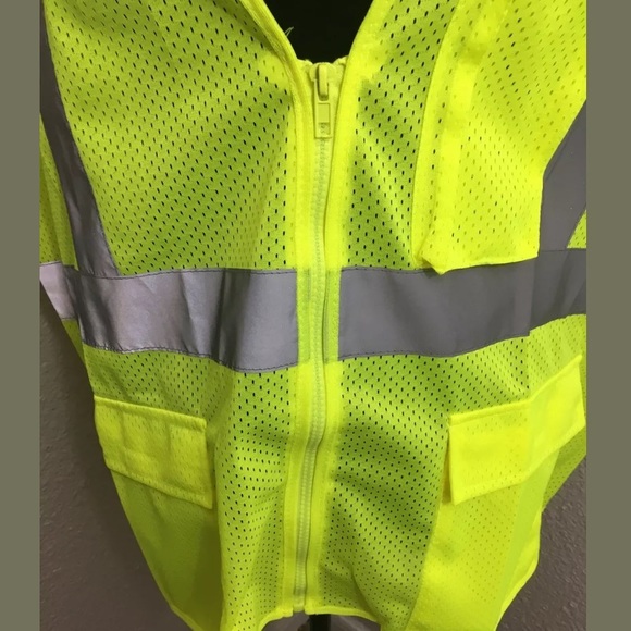 IRONWARE | Jackets & Coats | Ironwear Safety Vest Yellow Style 284lz ...